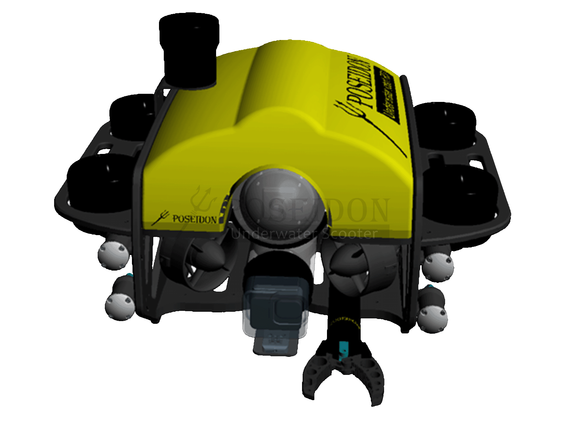 水下無人機 ROV R101｜可全向移動、支援多樣配件｜海神水下